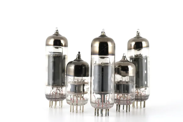 Glass vacuum radio tubes Stock Photo by ©sergpetd 27127585