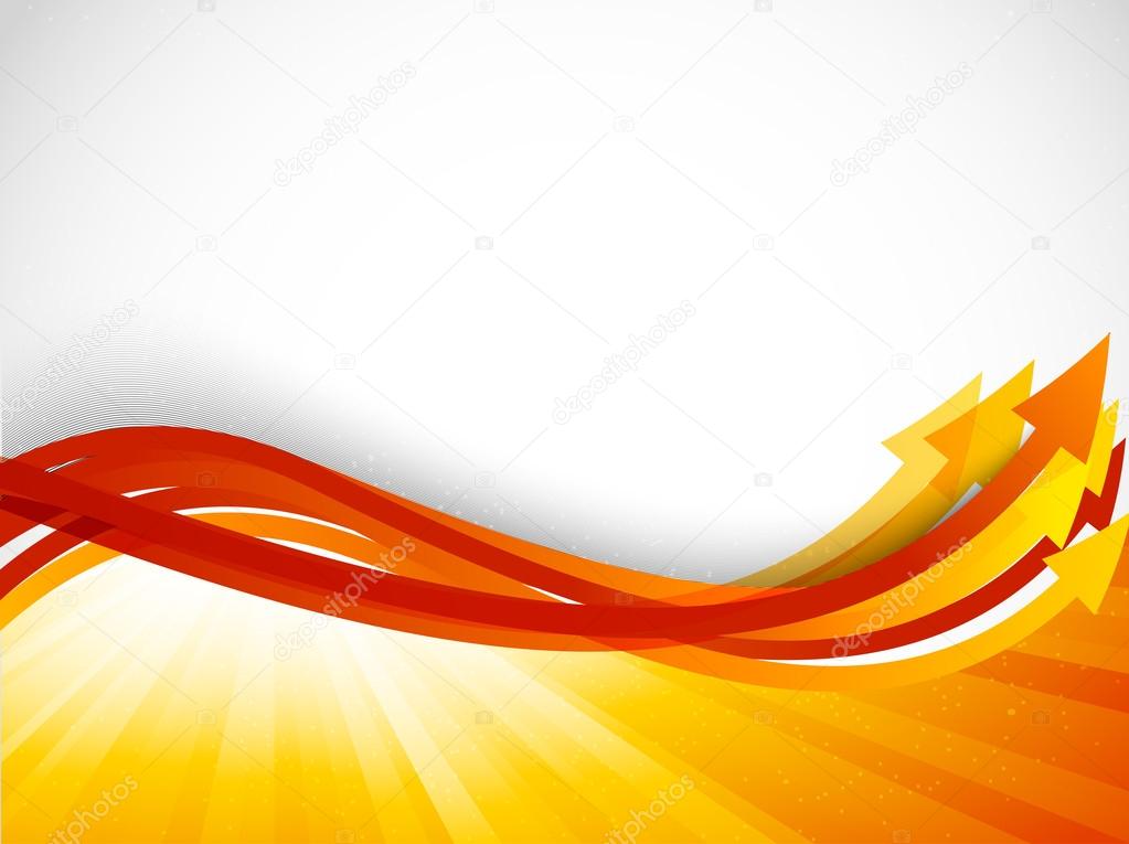 Orange background with arrows Stock Vector Image by ©Denchik #12580419