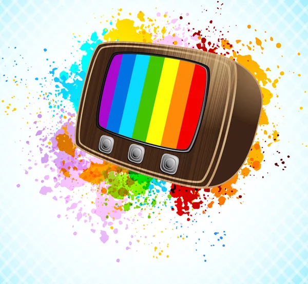 Background with tv Stock Vector Image by ©Denchik #13057834