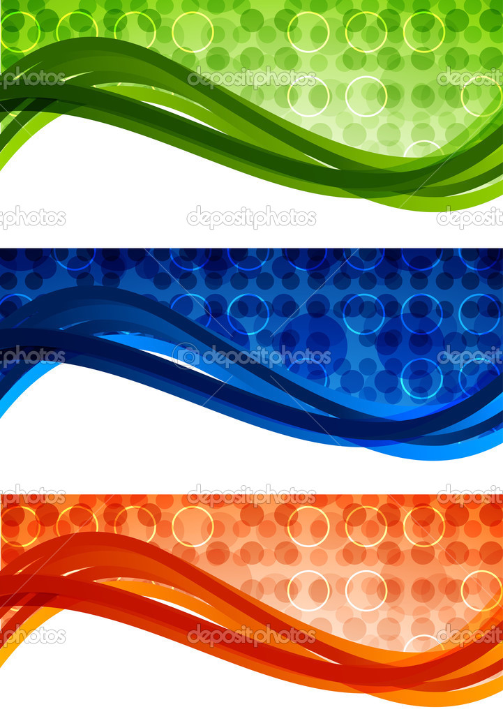 Set of banners with circles Stock Vector Image by ©Denchik #13354233