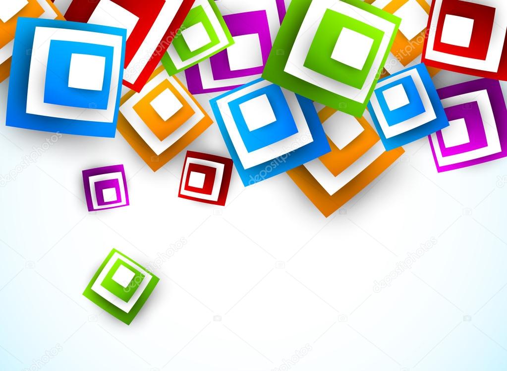 Abstract background with squares Stock Vector Image by ©Denchik #19057845