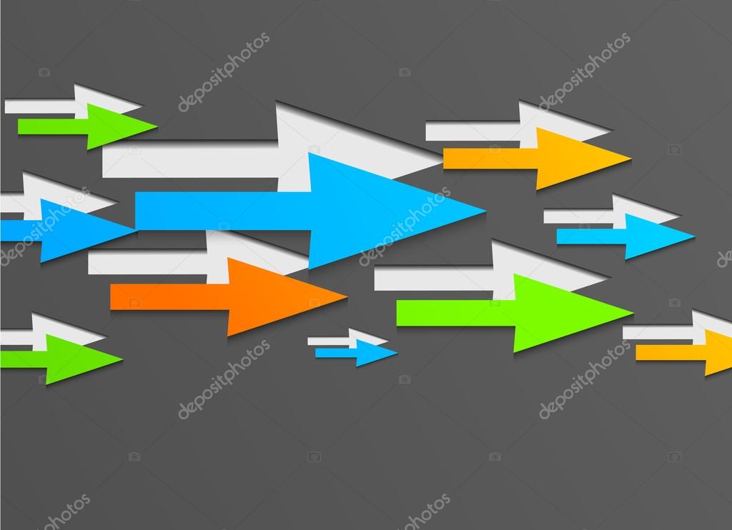 Background with arrows Stock Vector Image by ©Denchik #21921617