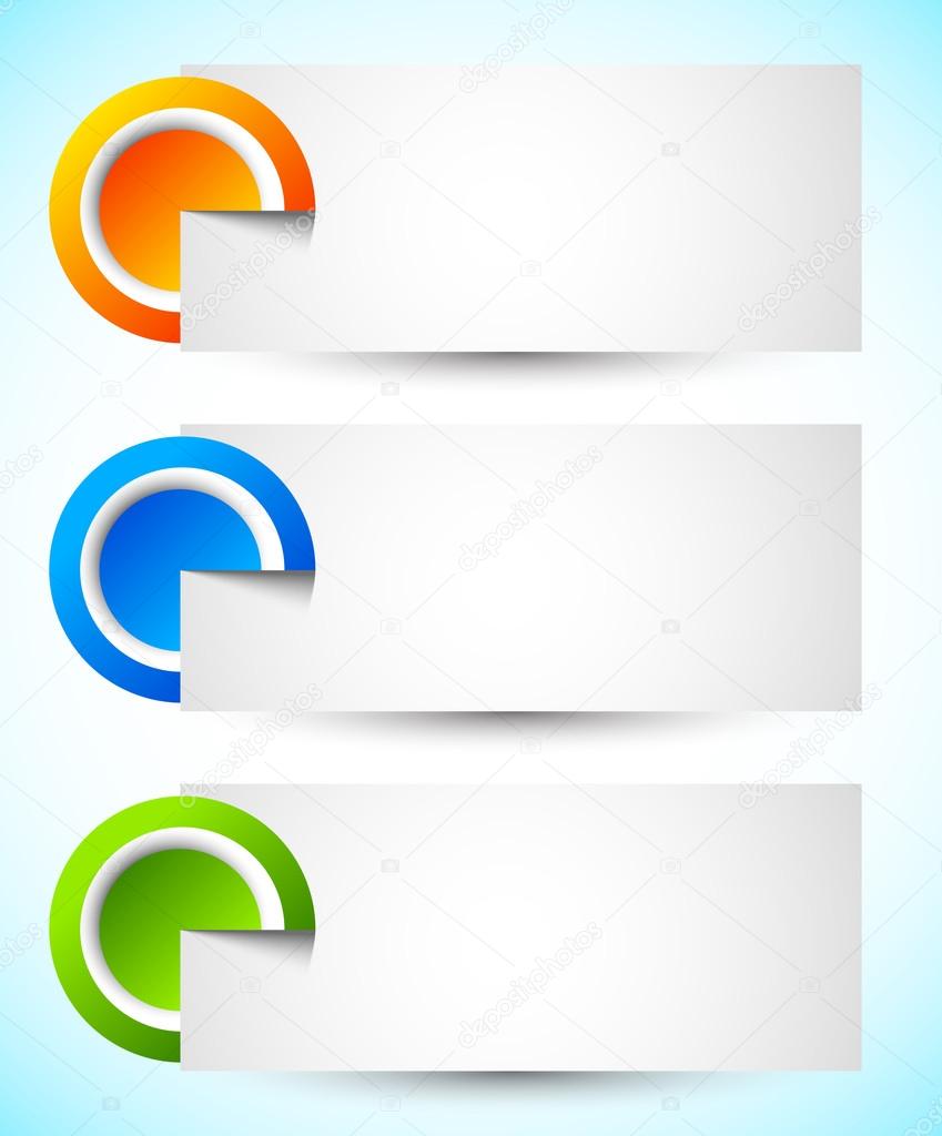 Set of banners Stock Vector Image by ©Denchik #29343125