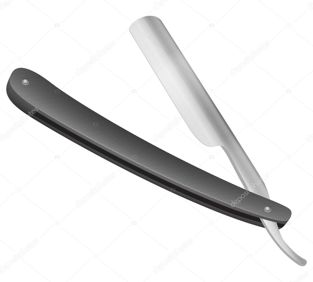 Straight razor Stock Vector by ©julydfg 22040255