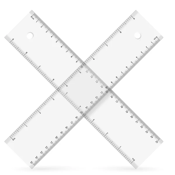 Corner ruler vector. Measuring scales. Mackup for rulers. Size ...