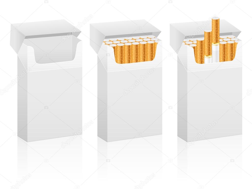 Cigarette boxes Stock Vector Image by ©julydfg #35916551