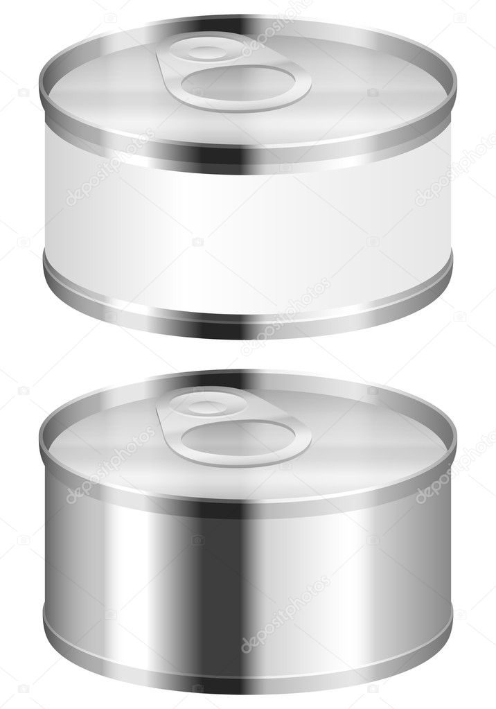 Tin can Stock Vector Image by ©julydfg #51041281