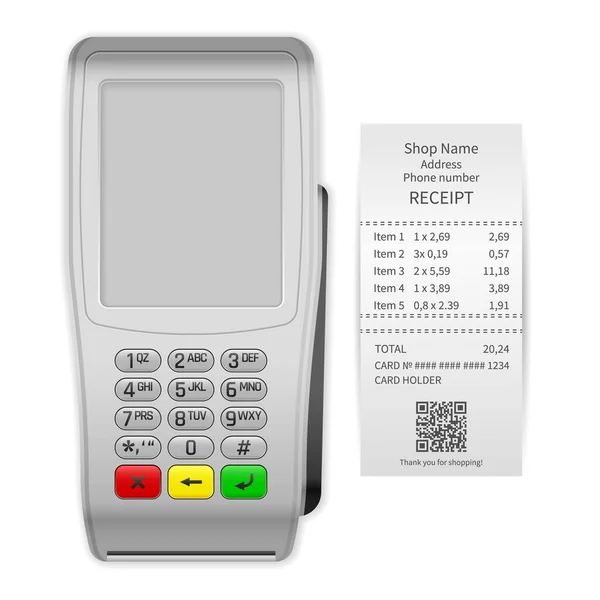 Debit Card White Background Vector Illustration Stock Vector by ...