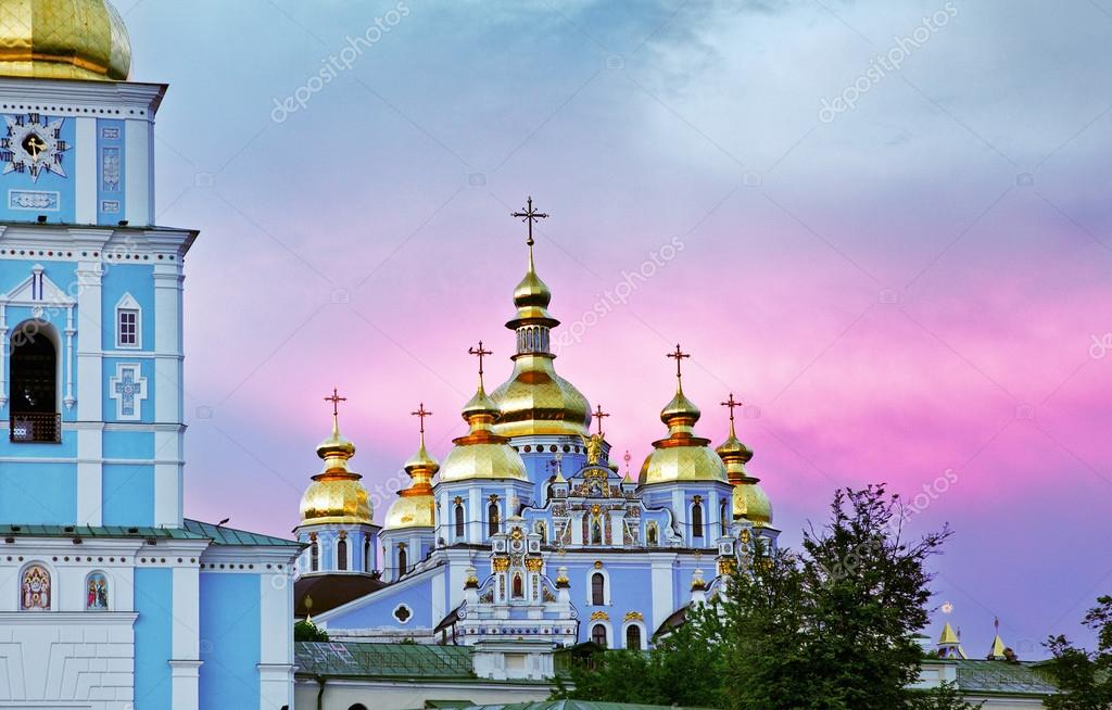 St. Michaels Golden-Domed Monastery — Stock Photo © mr_Brightside #50314991