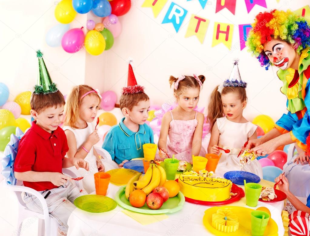 Child birthday party . — Stock Photo © poznyakov #12071066