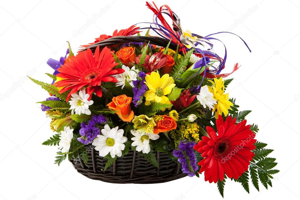 Red Gerbera flowers Stock Photo by ©Artgo-biz 34496921