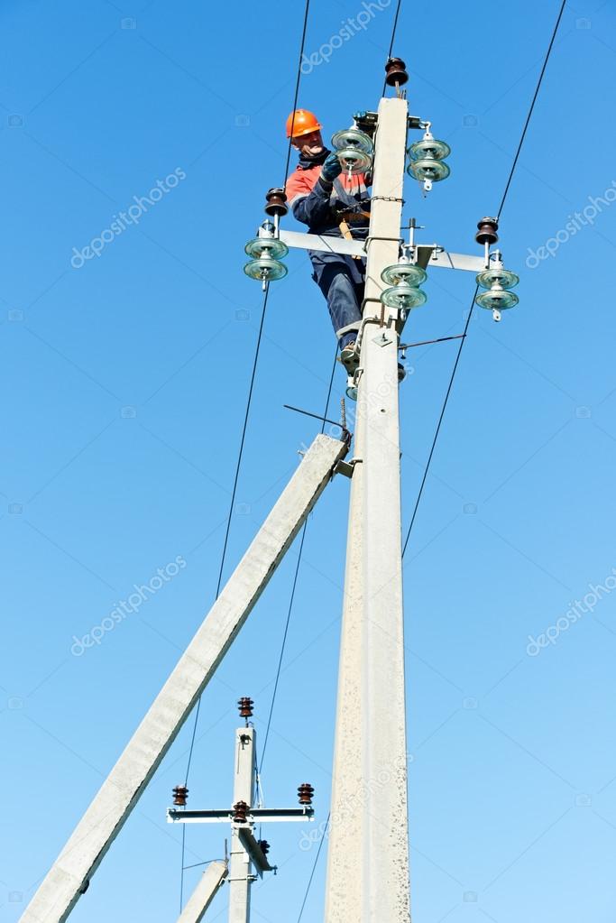 Lineman At Work