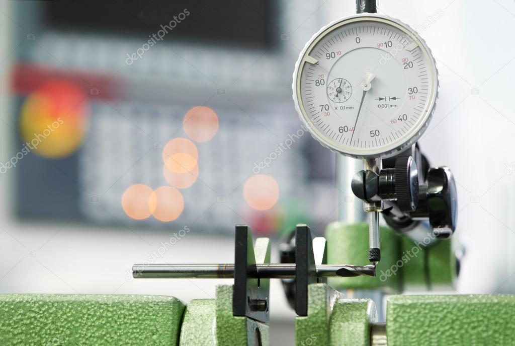 Tool quality measuring process — Stock Photo © kalinovsky #37553201