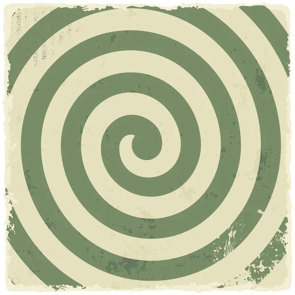 Retro vintage grunge spiral background. Vector Stock Vector Image by ...