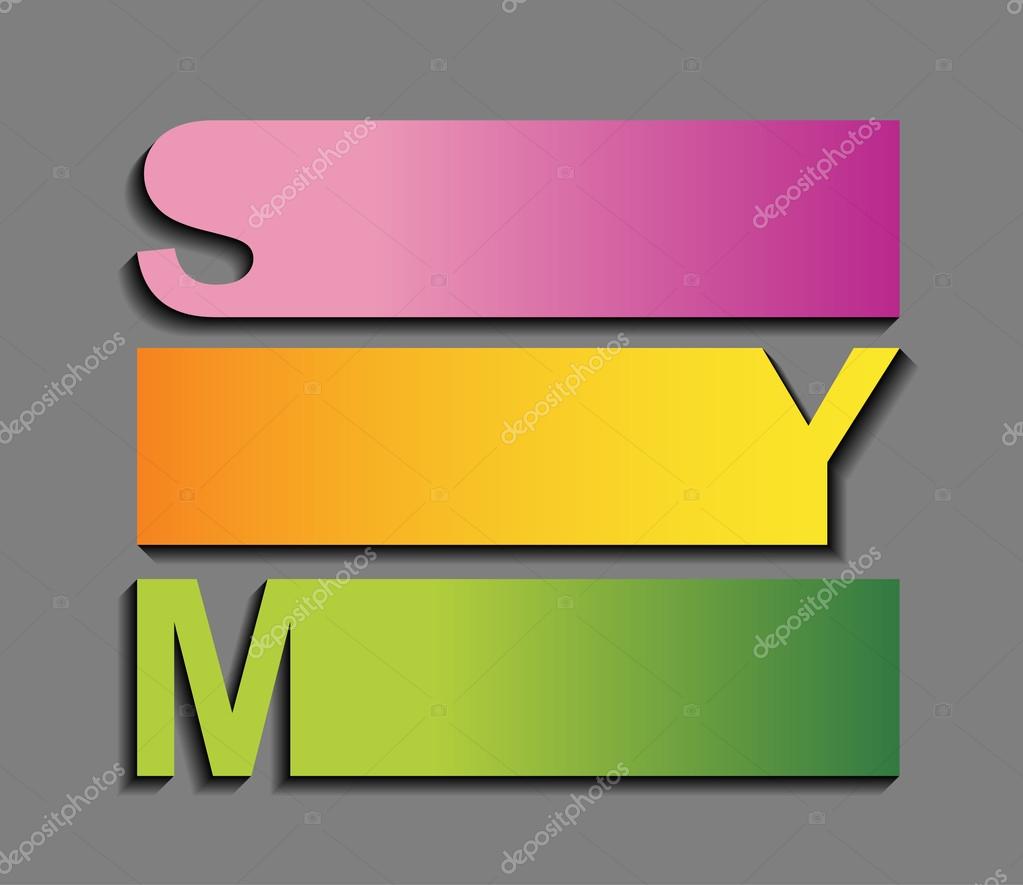 Cartas del alfabeto latino (parte del alfabeto) (Parte 2 ) Vector de ...