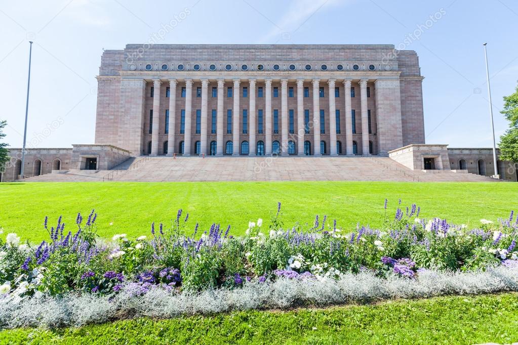Finnish Parliament House in Helsinki — Stock Photo © william87 #29902919