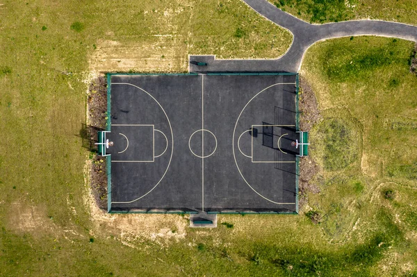 Basketball Court Top View