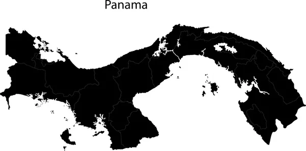 Mapa panamá imágenes de stock de arte vectorial | Depositphotos