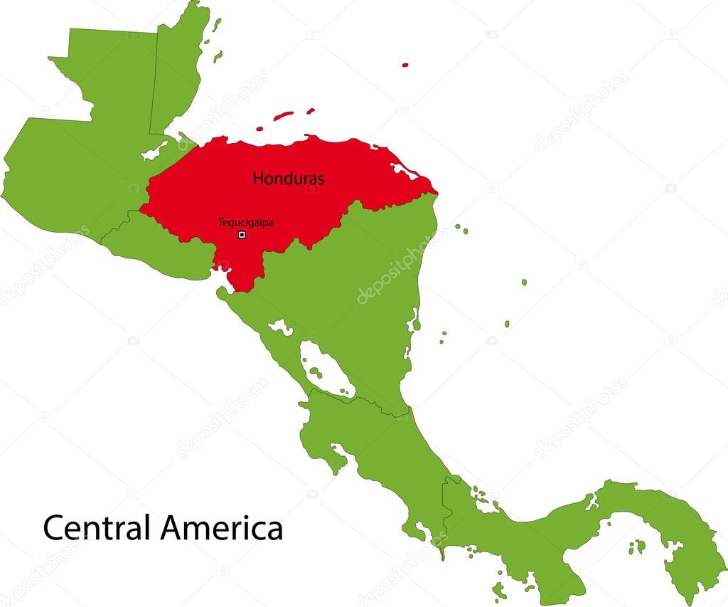 Honduras Mapa
