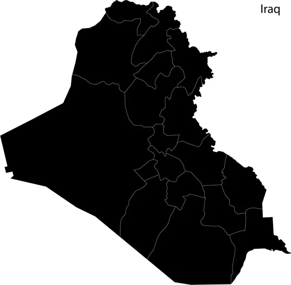 Iraq map Vector Images | Depositphotos