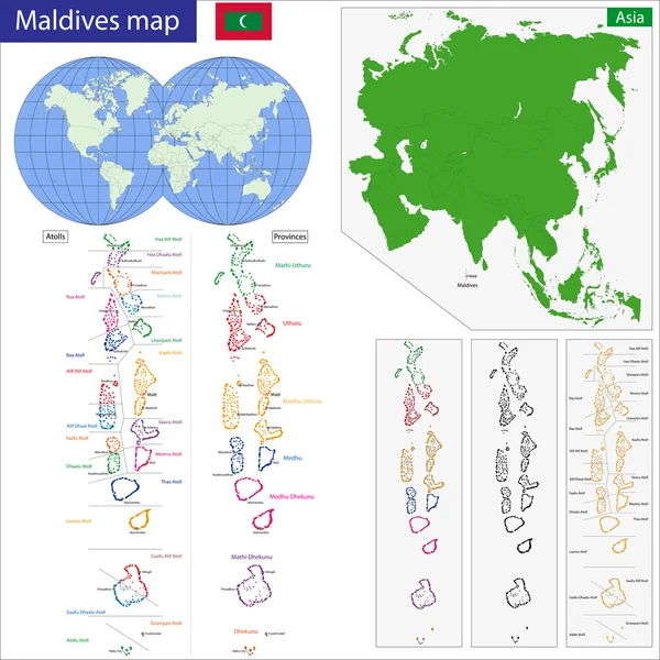 15,153,844 Maldives map Vector Images | Depositphotos