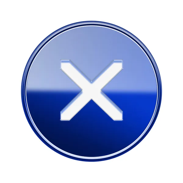 Close icon black glass, isolated on white background. Stock Photo by ...