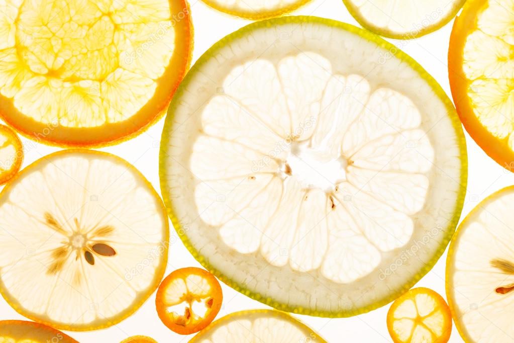 Citrus fruits background Stock Photo by ©Shebeko 38263799