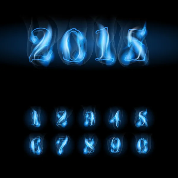 Burning Letters — Stock Vector © nrey_ad #55686163