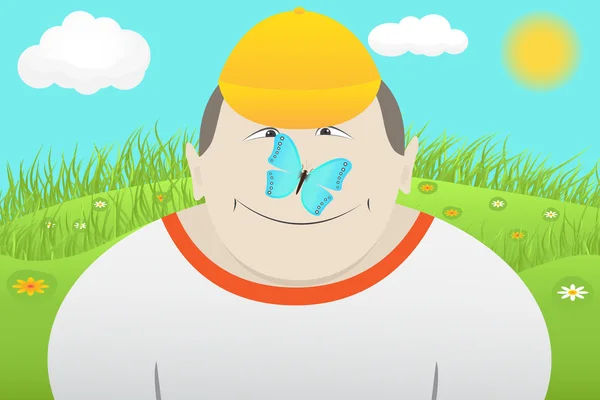 Circus strongman — Stock Vector © Ciklamen #6363424