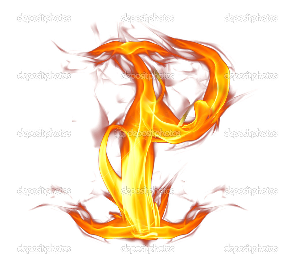 Fire letter ⬇ Stock Photo, Image by © spaxiax #21054179