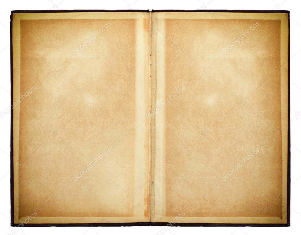 Opened book. Old Paper Texture Stock Photo by ©spaxiax 46492305