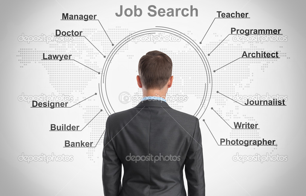 Job search concept — Stock Photo © spaxiax #47992313