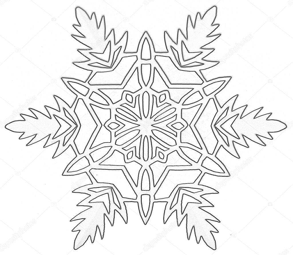 Sněhová vločka — Stock Fotografie © marylooo #13545102