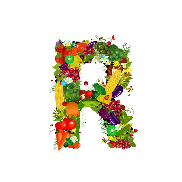 Frutas y verduras con r - Imagui