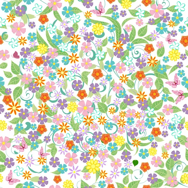 Cute floral seamless texture Stock Vector Image by ©Oksana #151553896