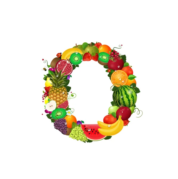 Fruit and vegetable alphabet Stock Vectors, Royalty Free Fruit and ...