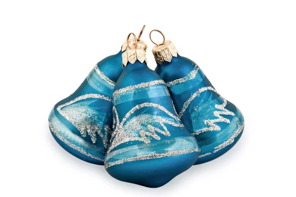 Blue Christmas hand bells — Stock Photo © irogova #1056828