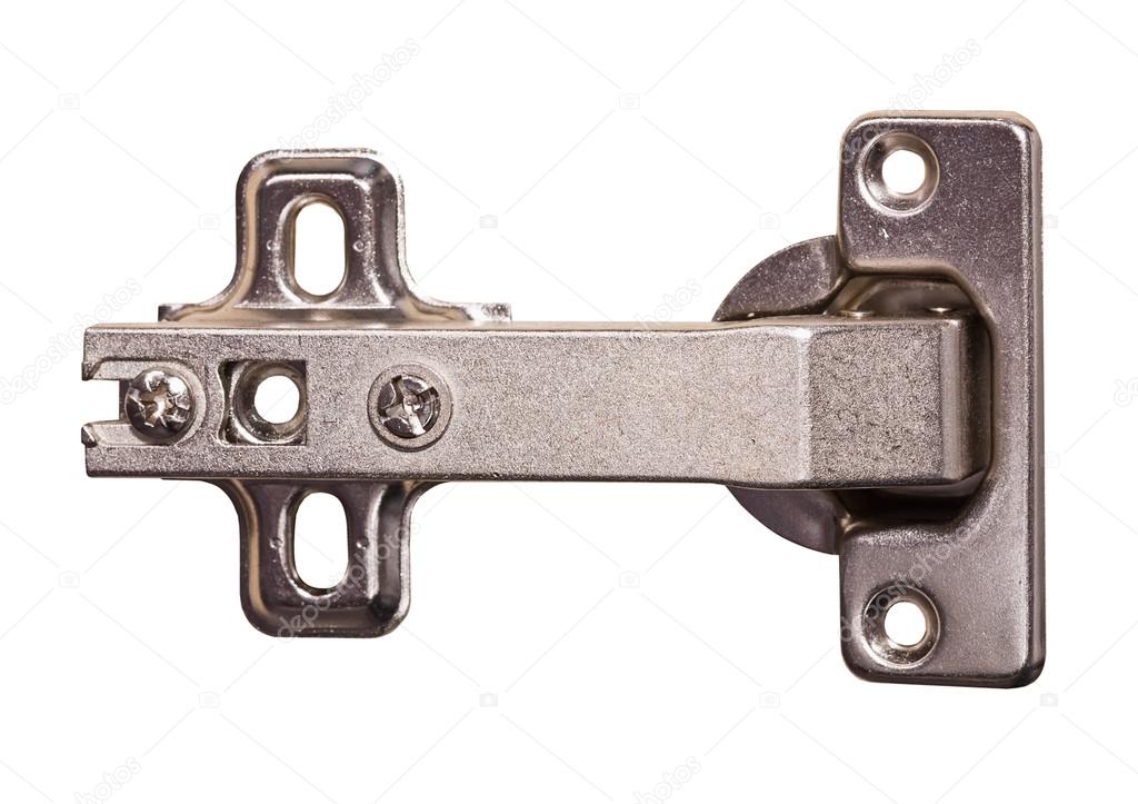 Internal hinge for a case door, on the white Stock Photo by ©irogova ...