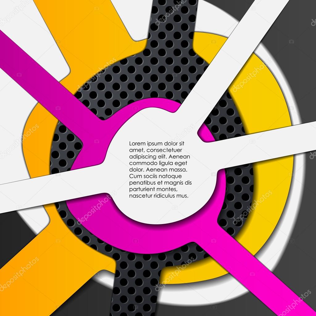 Multi layered abstract background Stock Vector Image by ©sergio77 #18884887