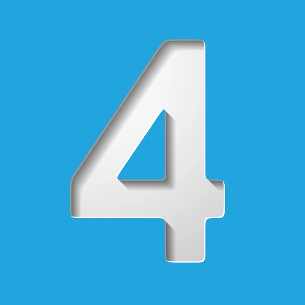 Number 4 Vector Art Stock Images | Depositphotos