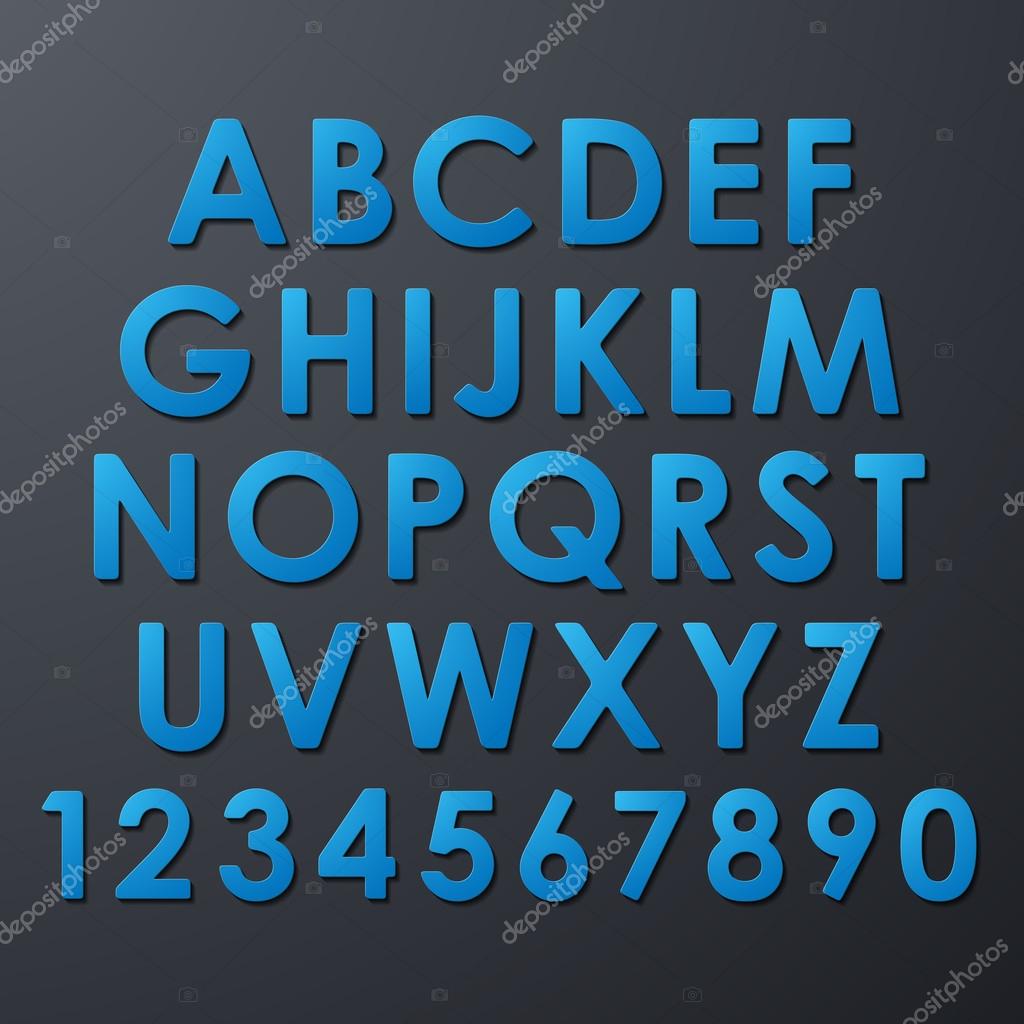 Alphabet Set Stock Vector by ©sergio77 33590599