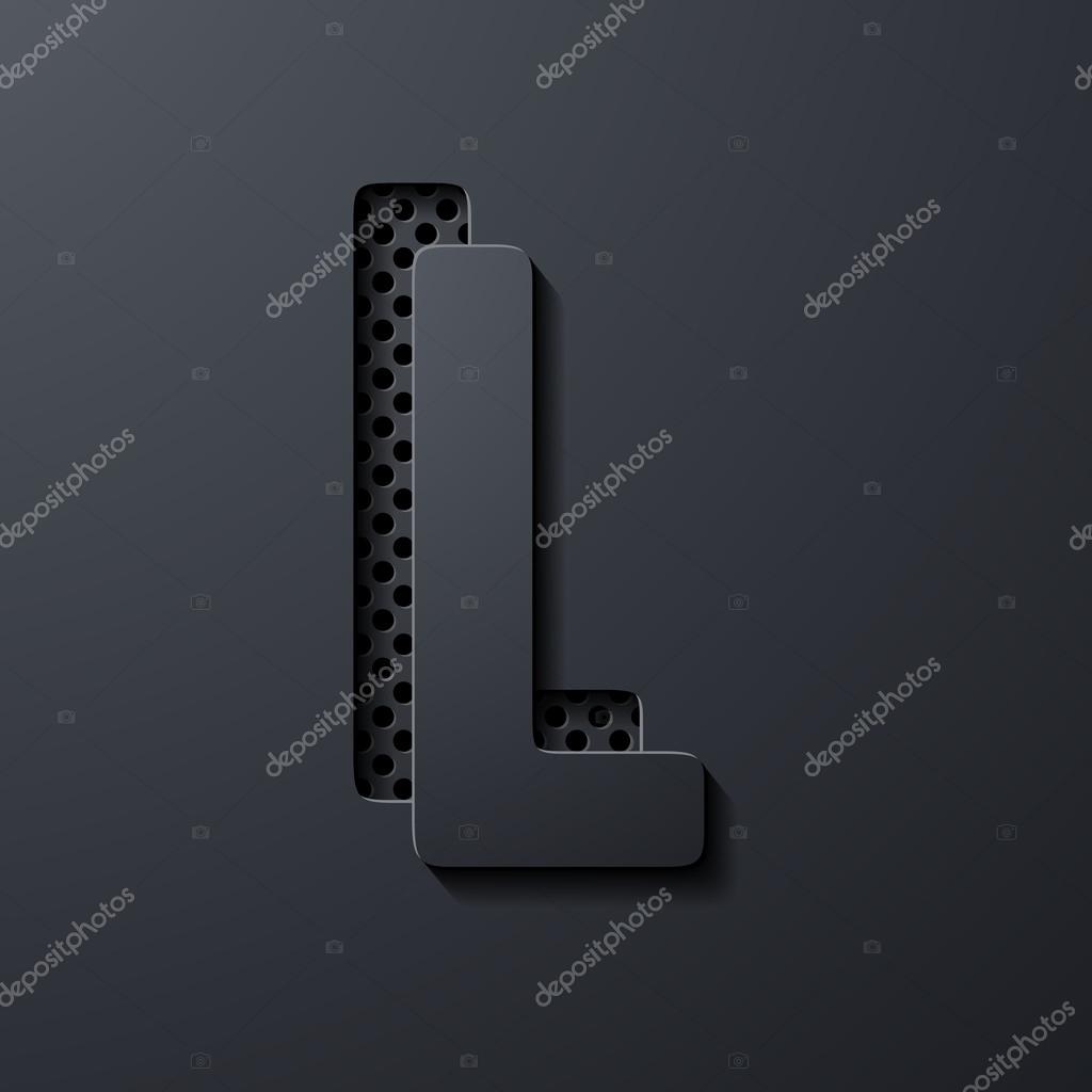 Letter L Stock Vector Image by ©sergio77 #33592119