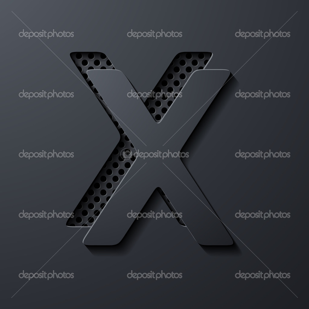 Carta X Vetor de ©sergio77 33592249