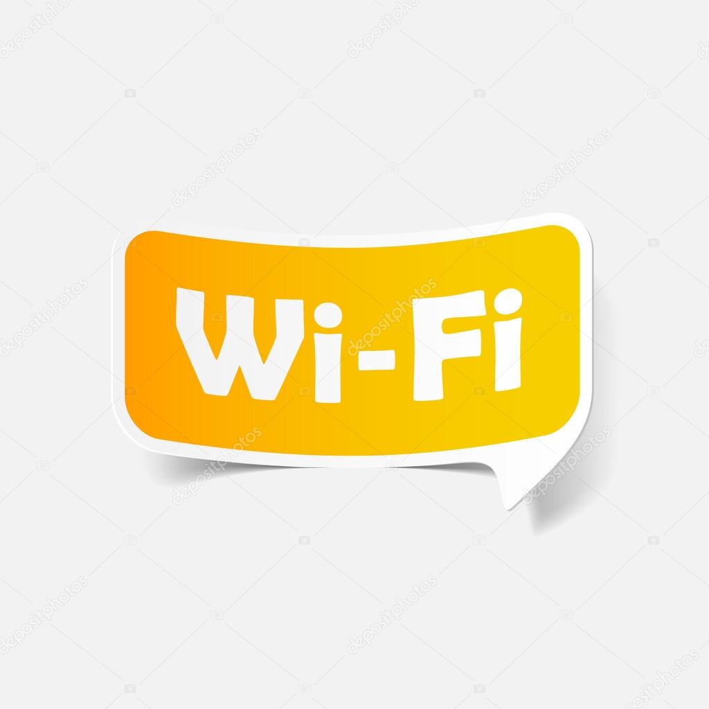 Free Zone wi-fi, sticker Stock Vector by ©sergio77 33595317