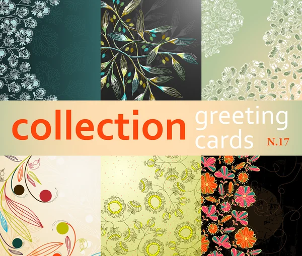 Collection greeting cards Stock Vector by ©sergio77 34010089