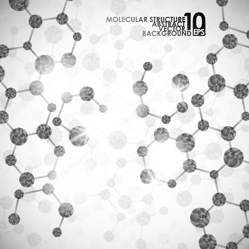 Molecular structure, abstract background Stock Vector by ©sergio77 34013895 Molecular structure, abstract background Stock Vector by ©sergio77 34013895