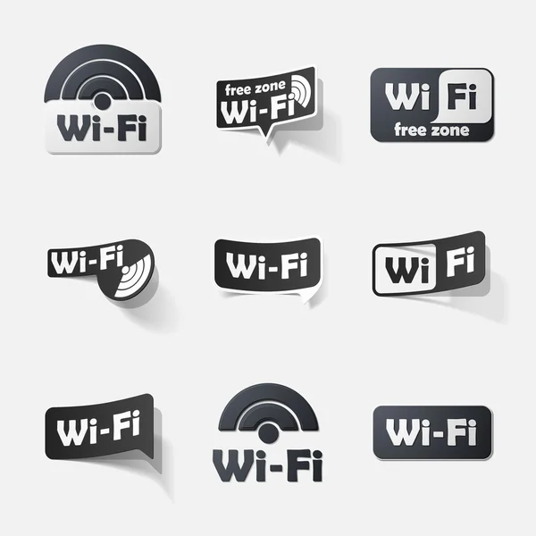 Free Zone wi-fi, sticker Stock Vector Image by ©sergio77 #34057575