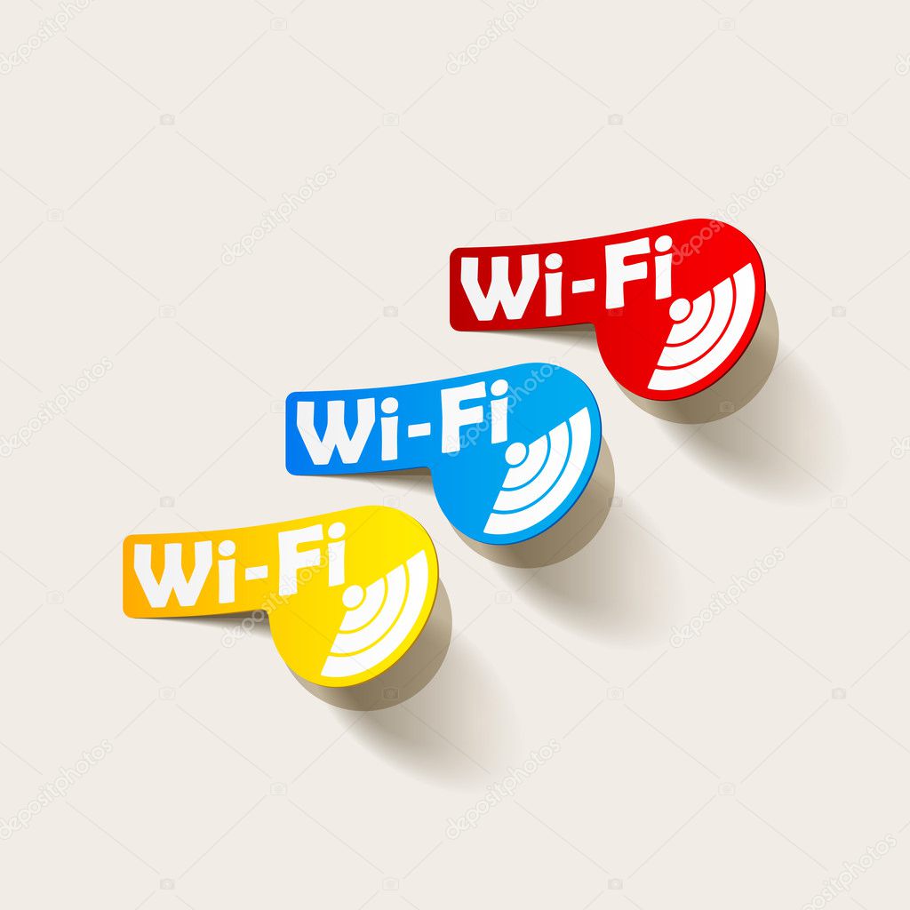 Free Zone wi-fi, sticker Stock Vector Image by ©sergio77 #34057665