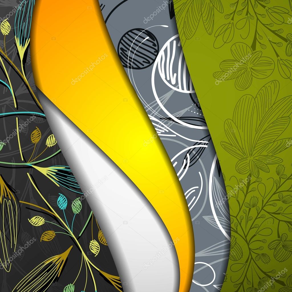 Multi layered abstract background Stock Vector Image by ©sergio77 #34073563