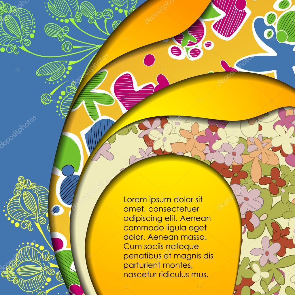 Multi layered abstract background Stock Vector by ©sergio77 34075561